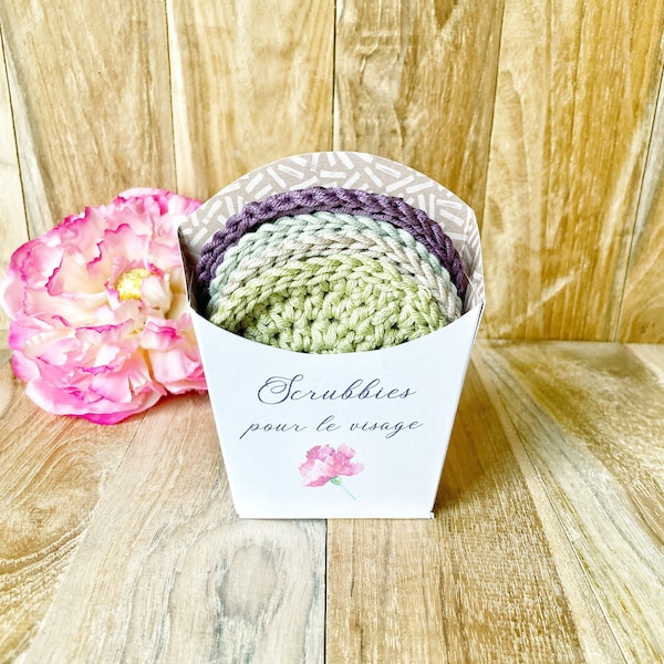Crochet Pattern Spa Set, Face Scrubbies,soap Sock, Wash Cloth and ...