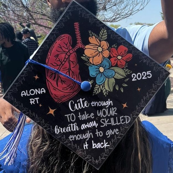 Knocked It Out of the Park Grad Cap, Custom High School Baseball Grad ...