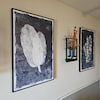 Framed Canvas Tryptic Wall Art Set, Abstract Forest Tree Art Prints ...