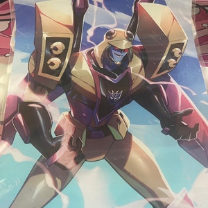 Megatron Transformers MTMTE Print - Etsy