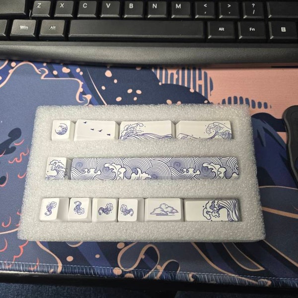 Geometry Alpha Metal Artisan Keycap Iridescent Anodized Rainbow Finish ...