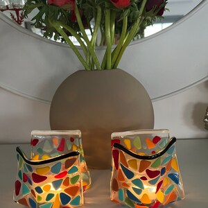 Glass Centerpiece for Dining Table , Modern Art Glass Platter ...