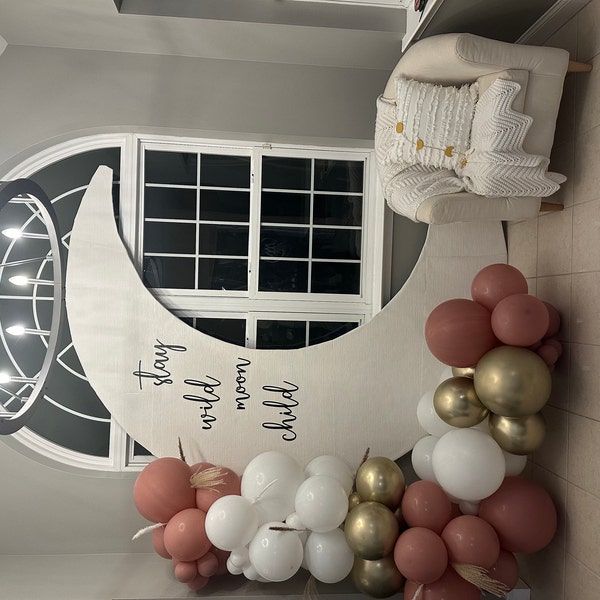 8ft Half Moon Backdrop Digital Template - Etsy