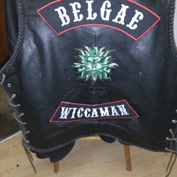 Custom Iron on Back Patches for Jackets * Personalize Your Jean Jacket ...