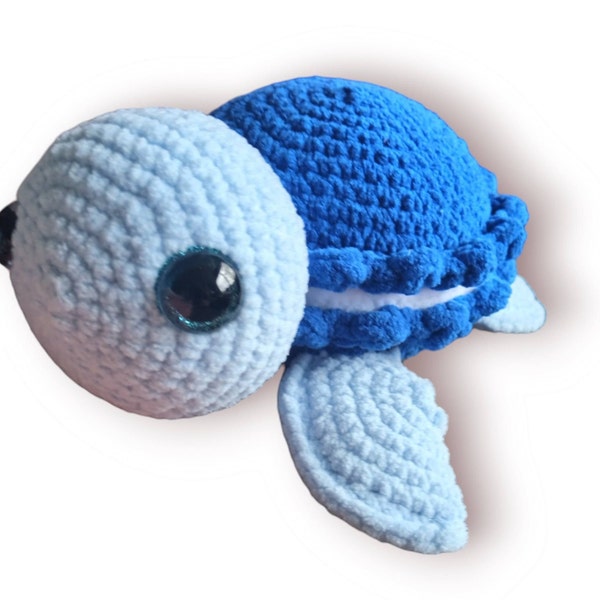 BUNDLE Macaron Turtle Crochet Pattern 2 Sizes Mini and Regular Download ...