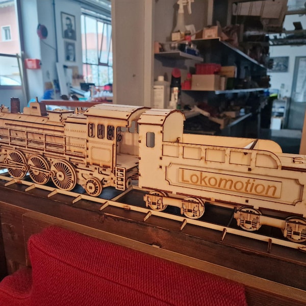 Dollywood Express No. 70 Detailed 3D Laser Cut Model Scale 1/32 SVG ...