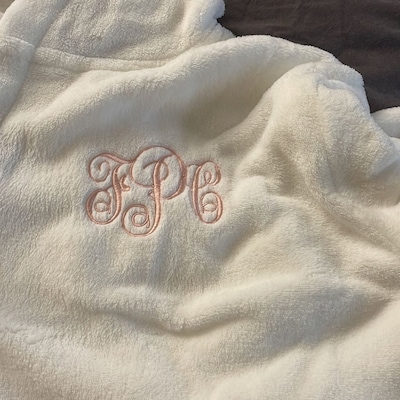 Personalized Birthday Gift for Her, Custom Fleece Robe, Gift for ...