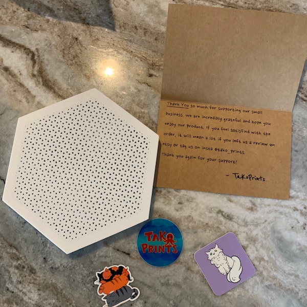 Pin Board (HEXAGON) | 3D Printed Colored Filament | for Enamel Pins ...