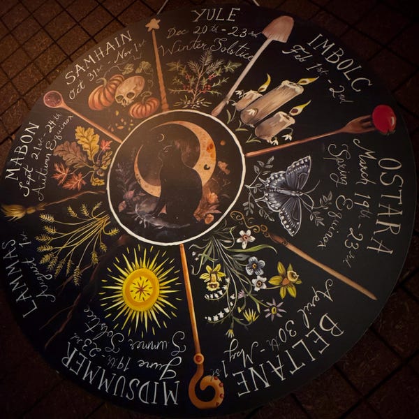 Wheel of the Year, Pagan Calendar, Waldorf Calendar, Witchcraft, Wicca ...