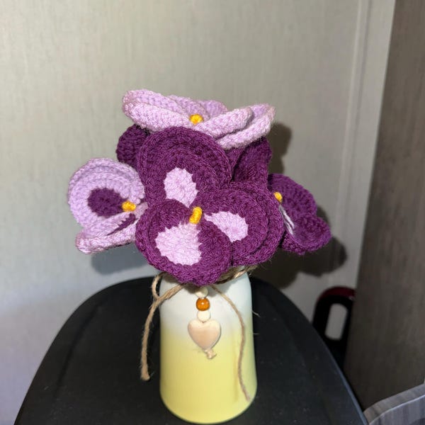 Pothos Plant Crochet Pattern, Sunflower Basket Mix Crochet Pattern ...