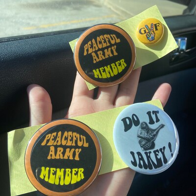 Do It Jakey 2.25 Inch Tribute Button Gvf - Etsy