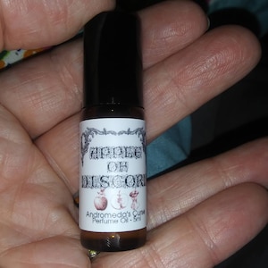 Apple of Discord Apple, Sage, Amber Rollerball Perfume Oil Vegan ...