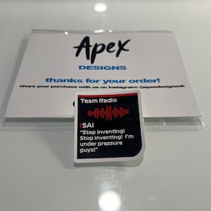 Carlos Sainz stop Inventing Stop Inventing - Etsy Australia