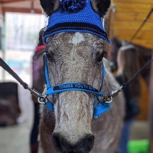 Crochet Horse Bonnet - Etsy