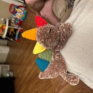 Sleepy Snuggle-saurus Rag Doll Crochet PATTERN / Rag Doll - Etsy