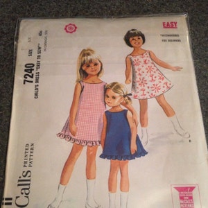 Simplicity 1283 UNCUT Sewing Pattern Sizes 6 14 or 16 24 Mimi G Style ...