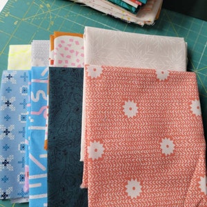 Flower Shop Quilt Kit Featuring Daybreak Fabrics by Cotton and Joy 48 X ...