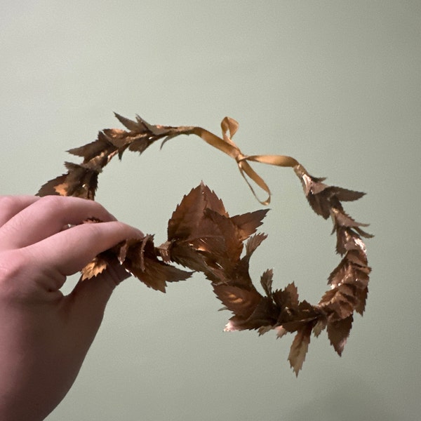 Gold Leaf Laurel, Gold Crown, Greek God, Wedding, Gift for Him ...