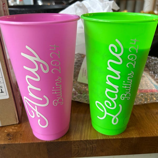 Custom Bling Glass Can, Bedazzled Glass Can With Lid and Straw ...