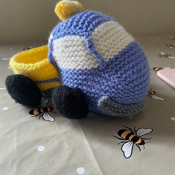 Toy Truck Knitting Pattern - Etsy