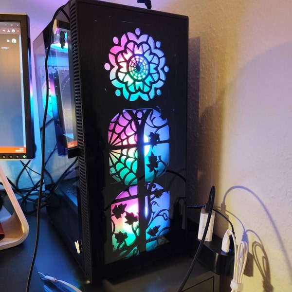 Creeping Vine - Gaming Computer Fan Shroud/ Grill /cover - Custom 3D ...