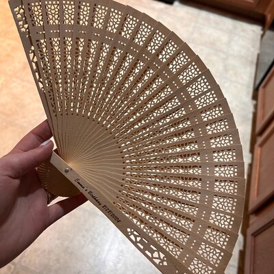 Wedding Fan Program Template Custom Wedding Fan Programs Wedding Fans ...