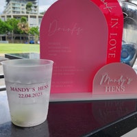 Triple Sign Cocktail Drinks Menu - Printed Drinks Menu, Modern Arch ...