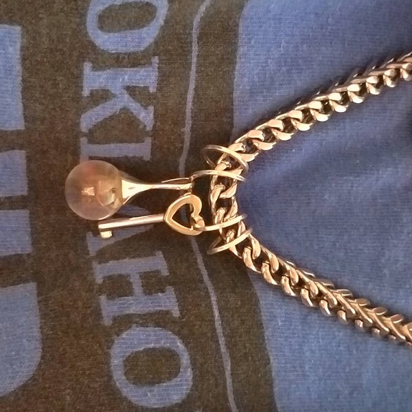 Sterling Silver Glass Ball Pendant With Loop Caps (christmas Ornament ...