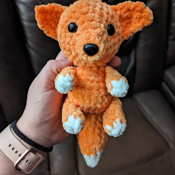 Crochet PATTERN Fox, Amigurumi Tutorial PDF in English, Amigurumi Mini ...