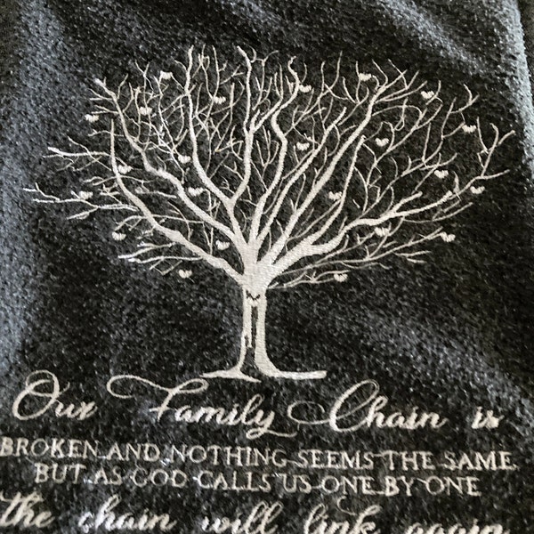 Our Family Chain ****this is an Embroidery Digital Download for Use on ...