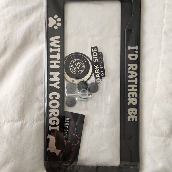 Custom Laser Engraved License Plate Covers | Frames - Etsy