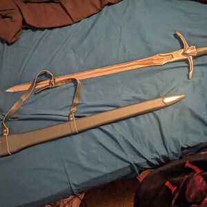 Handmade Damascus Steel Viking Sword Gifts for Men, Gift for Groomsmen ...