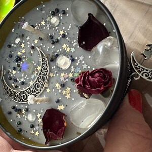Moon Wishes Manifestation Ritual Candle/full Moon Candle/mystical ...