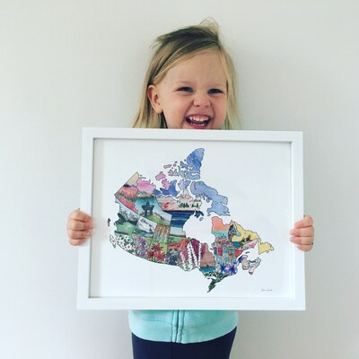 Avonlea Map anne of Green Gables Watercolour Print 8x10 - Etsy Canada