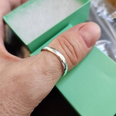 Wavy Thumb Ring, Solid 925 Sterling Silver Thumb Ring, Finger Ring ...