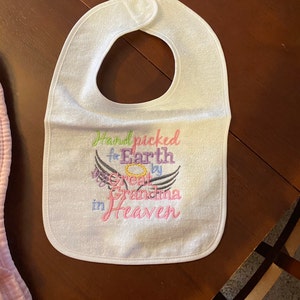 Hand Picked for Earth by my Pop Pop in Heaven Bodysuit I | Etsy