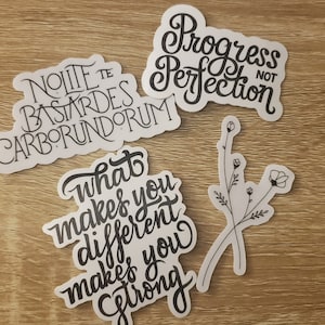 Take A Break Black Outline Sticker - Etsy