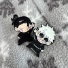 Satoru Gojo Enamel Pin, Jujutsu Kaisen Pin Collection, Gojo Anime ...