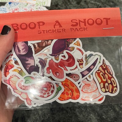 Boop a Snoot Ll Sticker Pack - Etsy