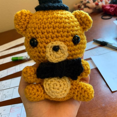 Chibi Funtime Freddy Handmade Amigurumi Plush - Etsy