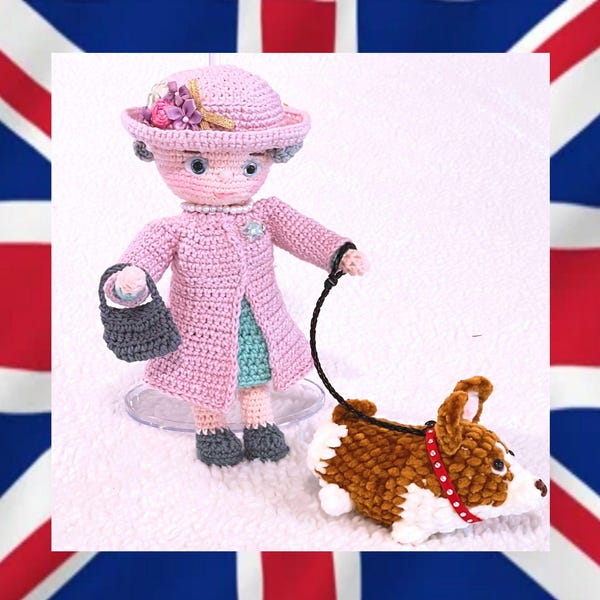 Crochet Pattern Queen/ Elizabeth Amigurumi / Doll Queen Isabel/ - Etsy