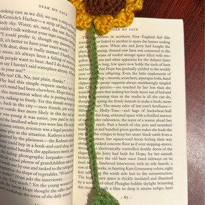 Lavender Bookmark Crochet PDF Pattern Easy Beginner Crochet Tutorial ...