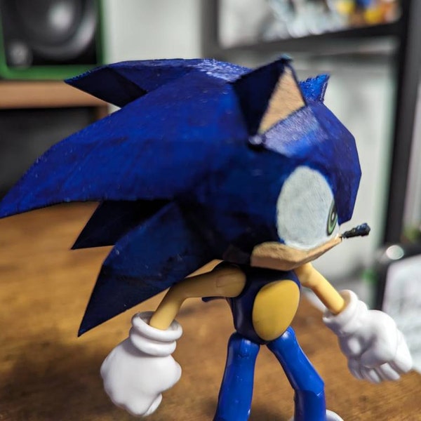 Sonic the Hedgehog Custom 3D Printed Jakks Pacific Tails Inspired ...