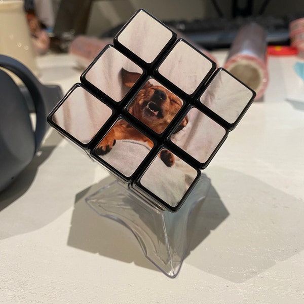 Custom Puzzle Cube 3x3 ~ Personalized Working Puzzle ~ Create Your Own ...