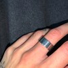 Classic Titanium Steel Ring, Basic Band, Size 5-13, Handcrafted ...