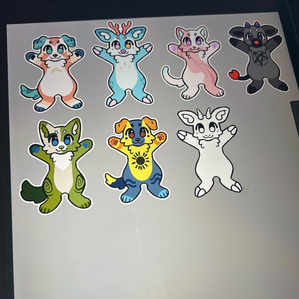 Chibi Critters Base Packs 1 & 2: Furry Animal Art (PSD Files) - Etsy