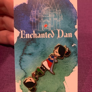 Mulan Inspired Hard Enamel Flip-pin - Etsy