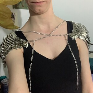 Scalemail Chain Mail Mantle Dragon Scale Scalemails Cosplay - Etsy