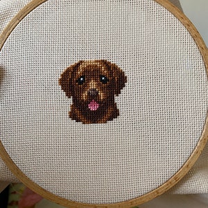 Chocolate Labrador Cross Stitch Pattern PDF Bundle Chocolate Lab ...