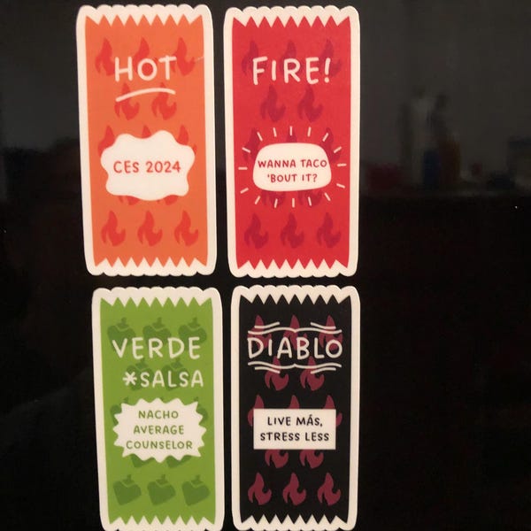 Customizable Taco Bell Inspired Hot Sauce Packet Waterproof Vinyl ...